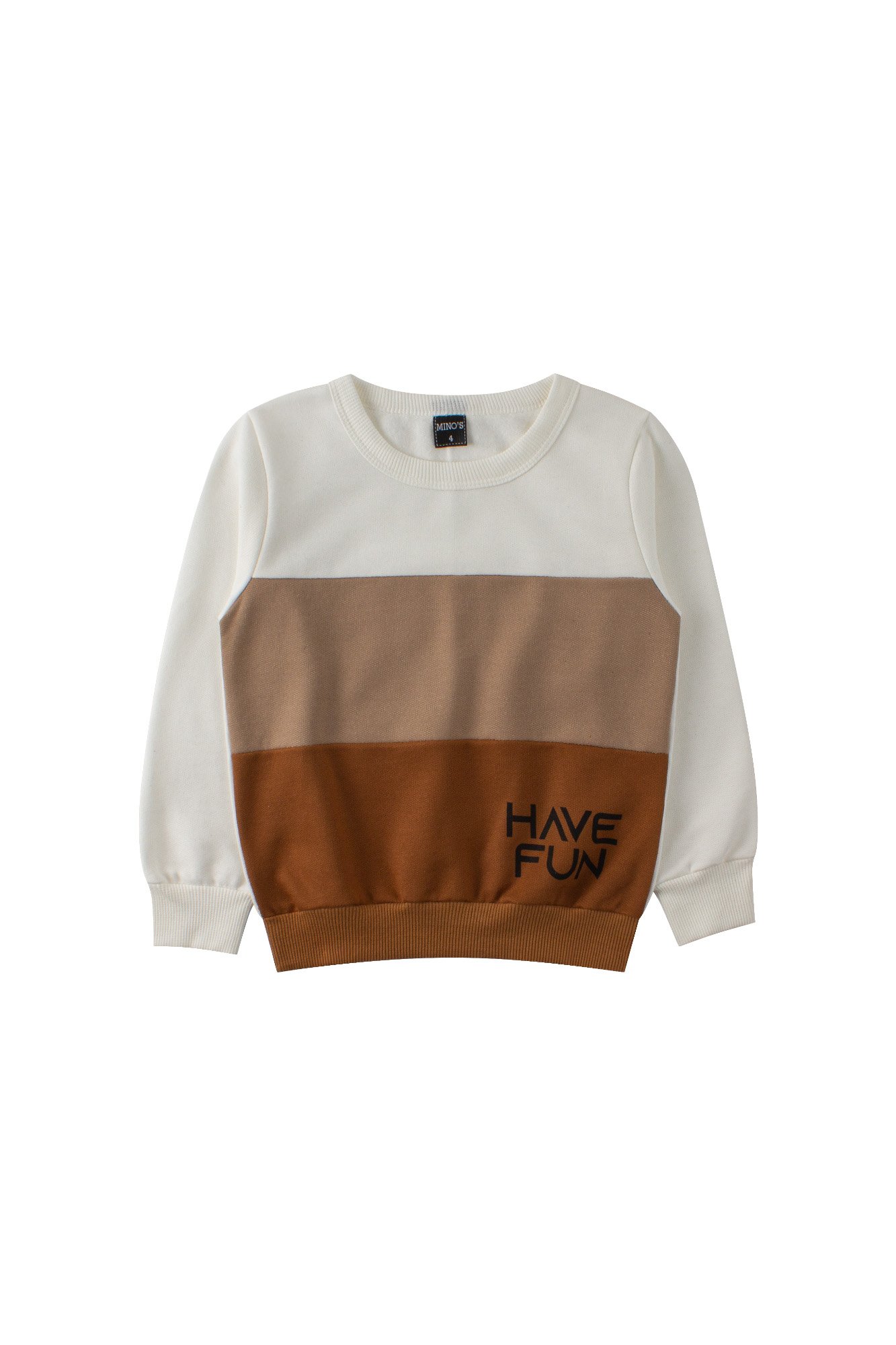 Conjunto Infantil Masculino Moletom Peluciado Have Fun Mino S Natural ...
