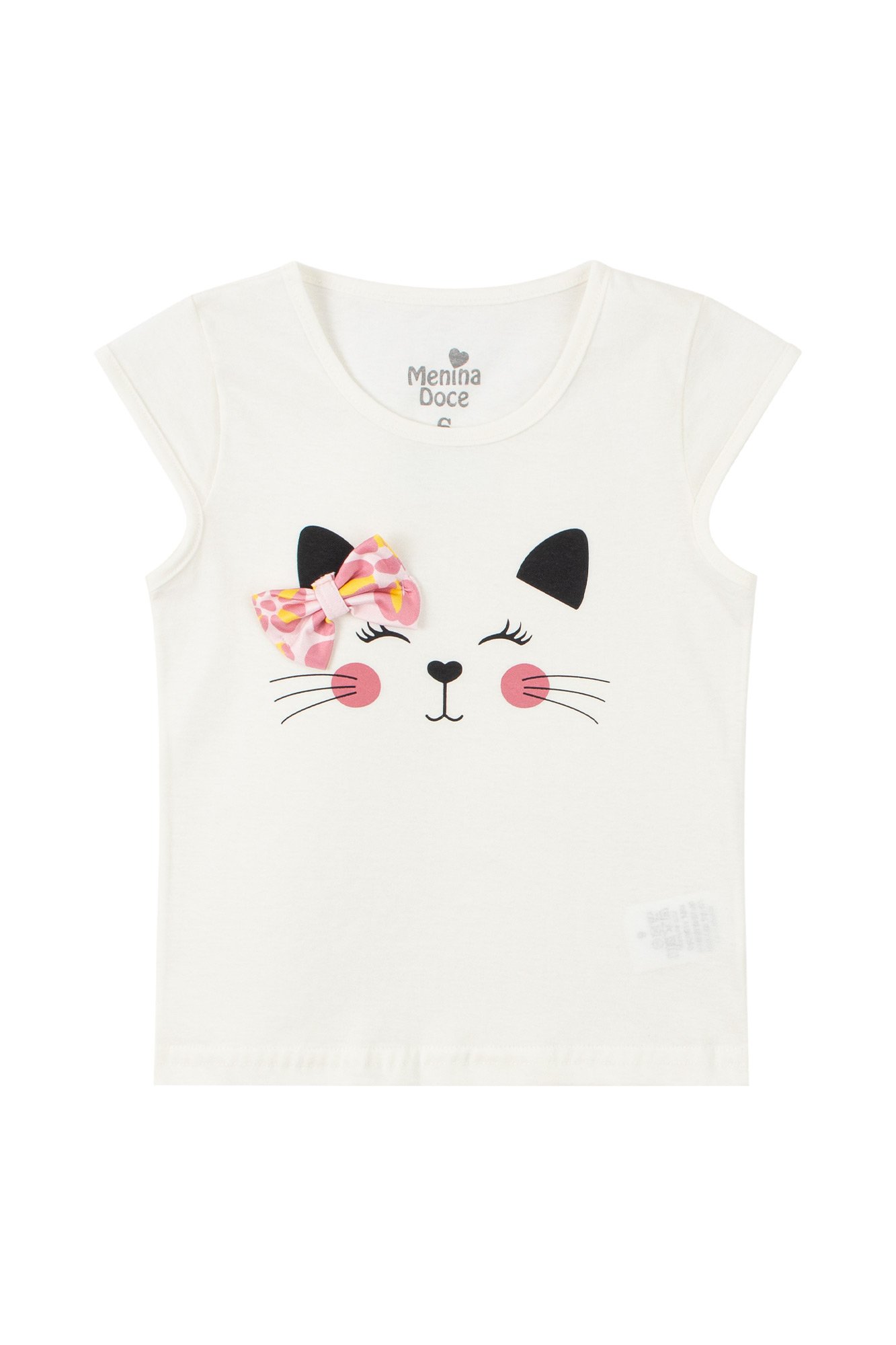 Conjunto Infantil Feminino Meia Malha/Suplex Sublimado Cat - Menina ...