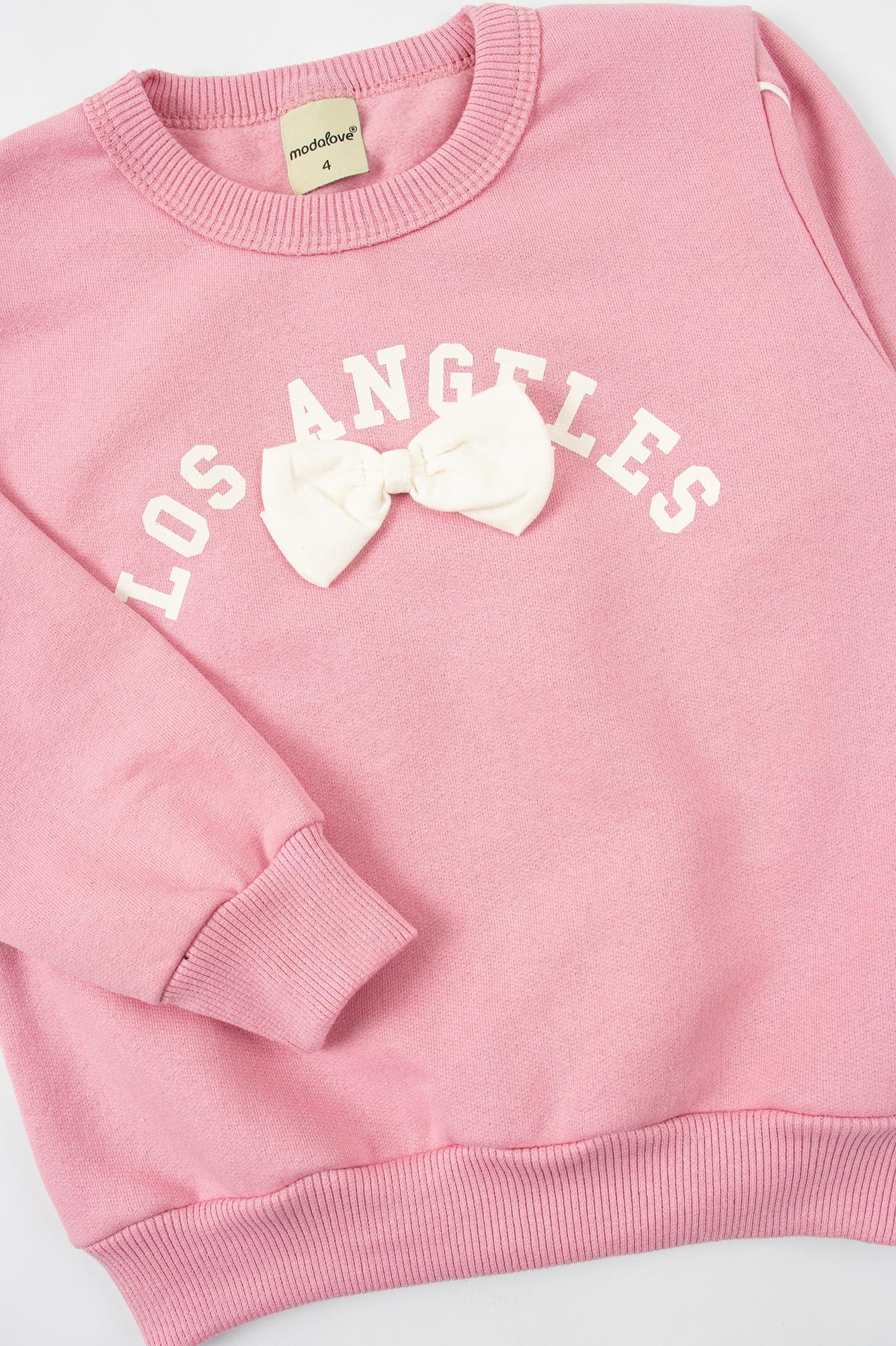 Conjunto Infantil Feminino Moletom Peluciado Los Angeles - Moda Love ...